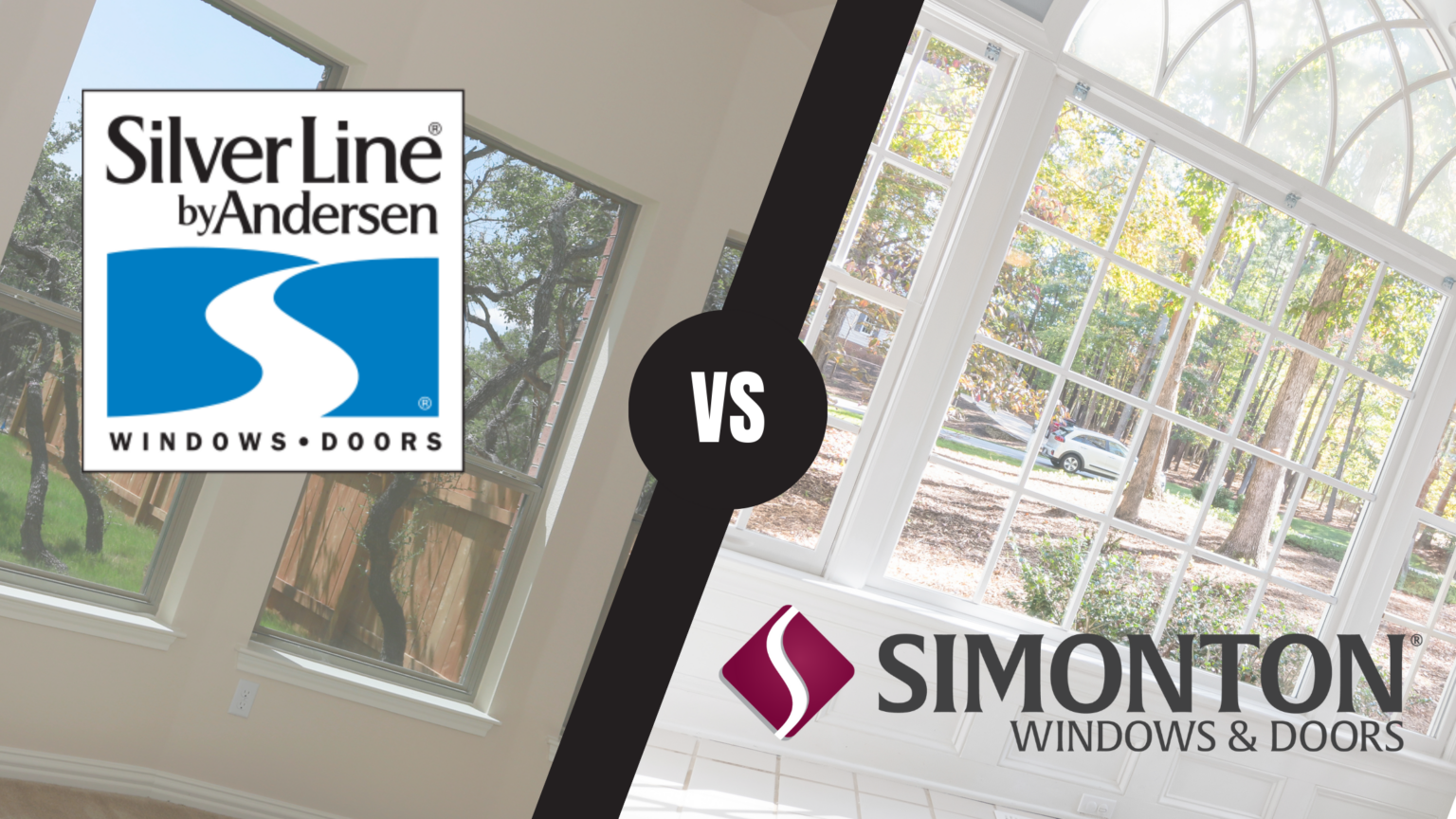 Compare Silver Line by Andersen vs. Simonton Windows - Cost Guide
